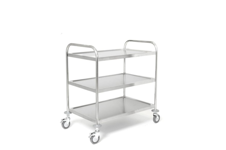 SERVING TROLLEY 3 TRAYS (860X540X940) FR L3(08) 2 | Comas and Partners