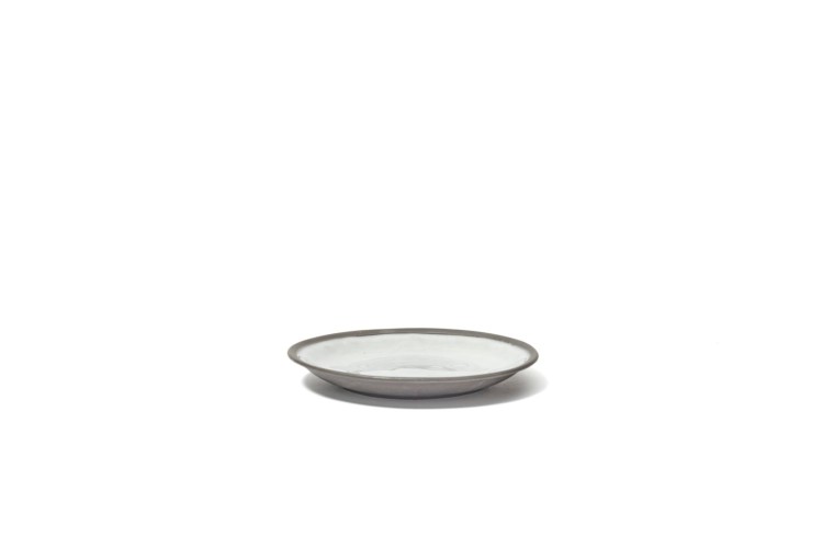 LAGUNA GREY FLAT PLATE Ø22CM | Comas and Partners