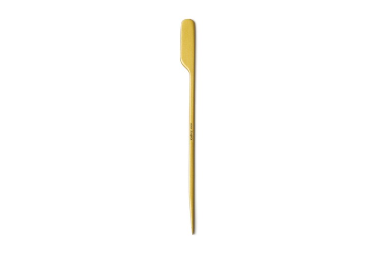 LAB VINTAGE GOLD LARGE COCKTAIL STICK 18/10 | Comas and Partners