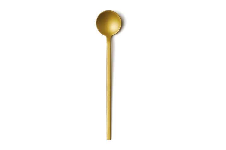 LAB VINTAGE GOLD CAKE SPOON 18/10 | Comas and Partners
