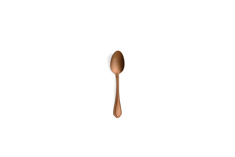 SANGIOVESE VINTAGE COPPER COFFEE SPOON 18/10 | Comas and Partners