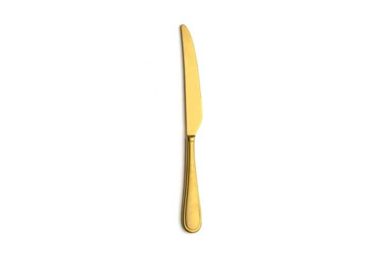 CONTOUR VINTAGE GOLD TABLE KNIFE | Comas and Partners