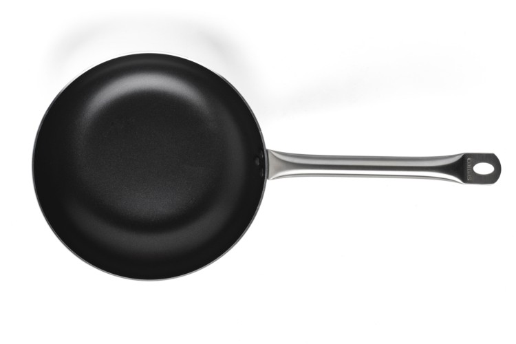 ALUMINIUM DEEP FRY PAN WITH INOX HANDLE 40 CM Ø VULCANO | Comas and ...